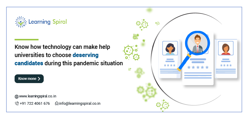Know how technology can make help universities choose deserving ...